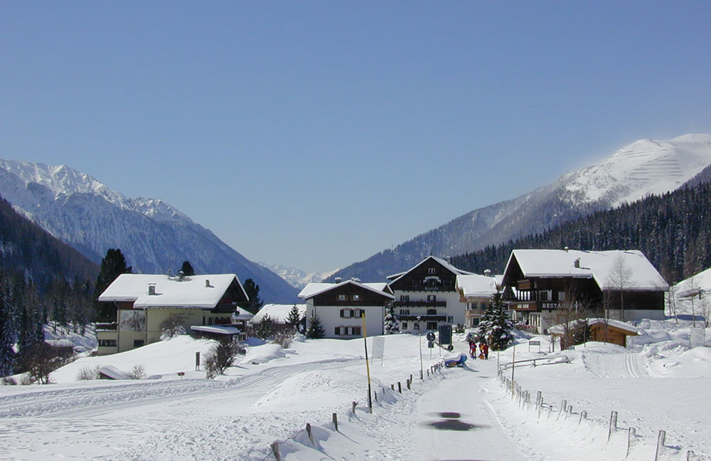 Langlaufen in Kasern - Berghotel Kason in Kasern Ahrntal Pustertal Südtirol